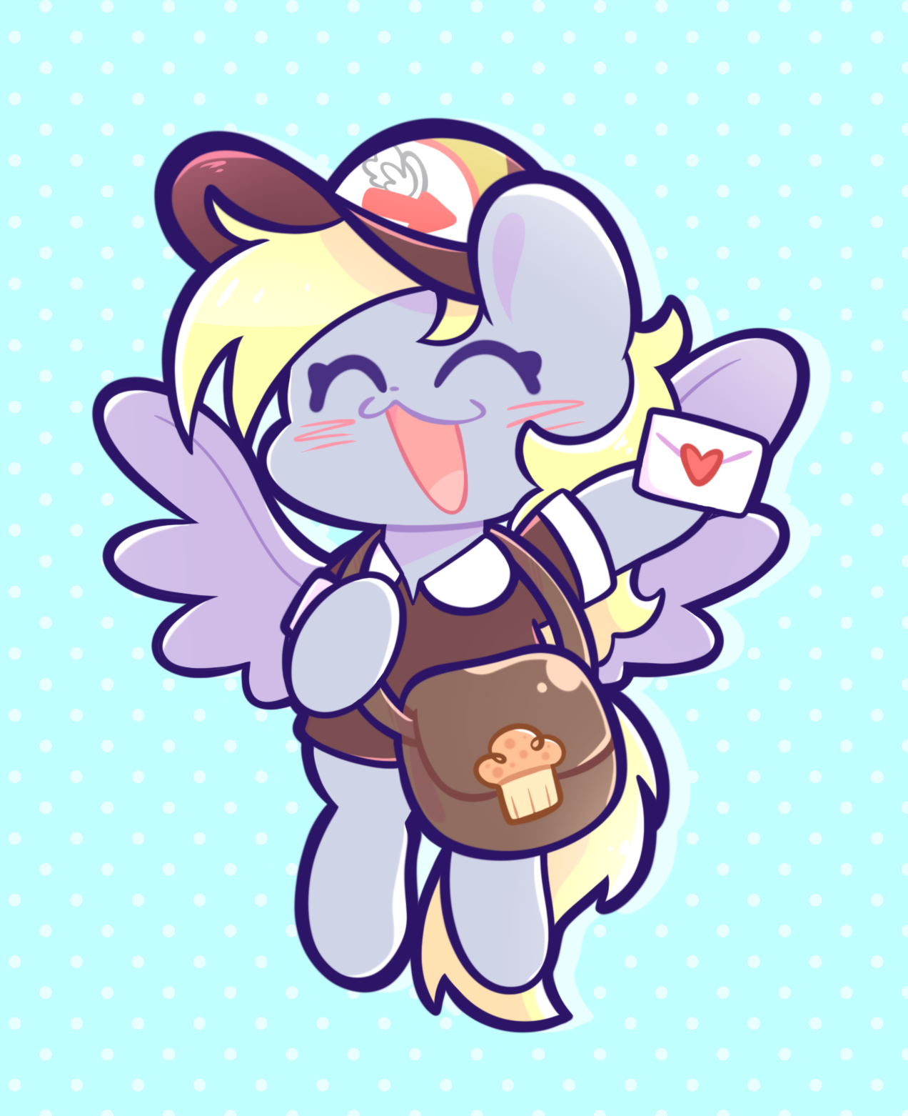 #3233933 - safe, artist:typhwosion, derpy hooves, pegasus, pony, g4 ...