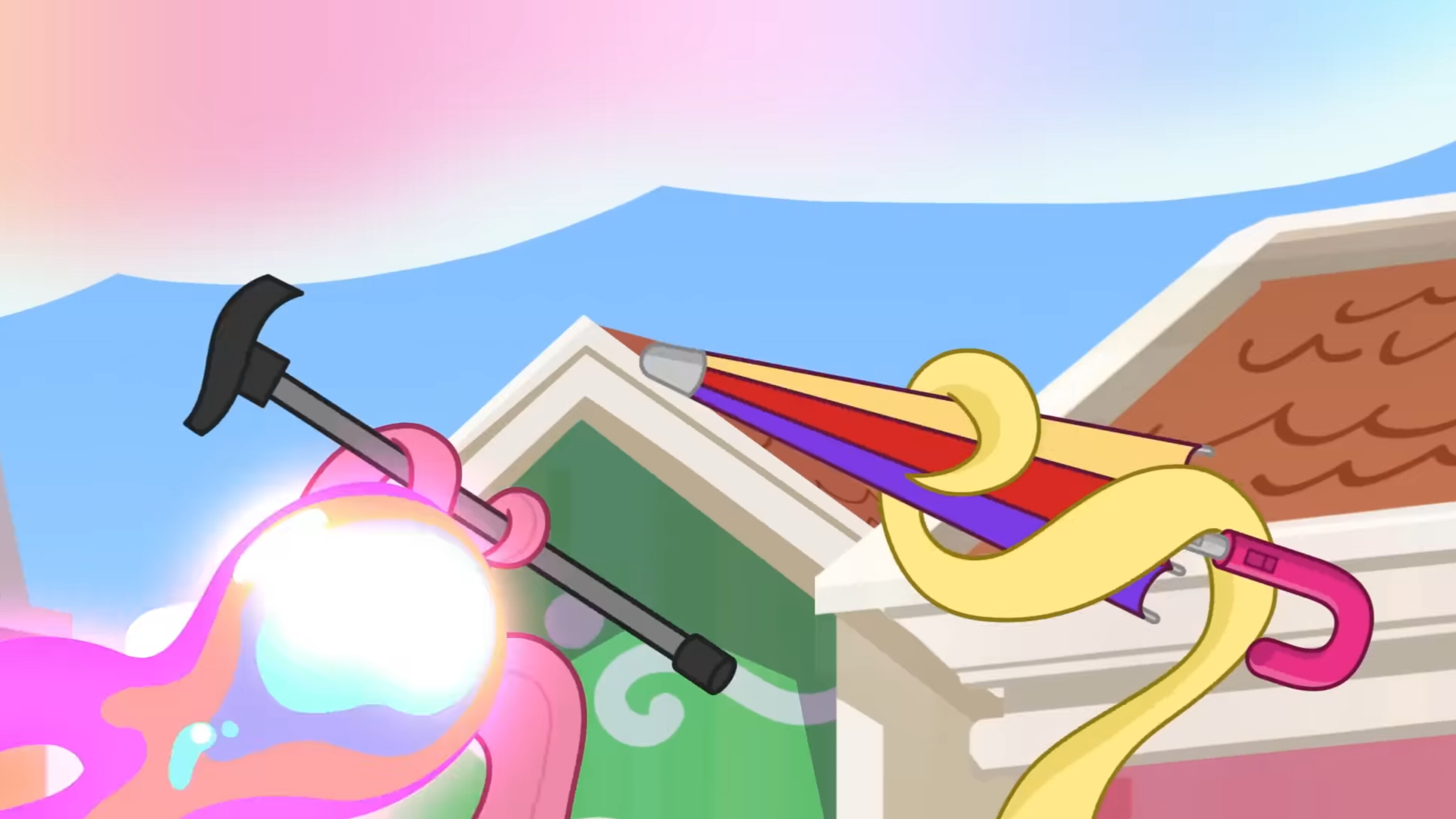 #3234025 - safe, screencap, fifi (g5), posey bloom, earth pony, pegasus ...