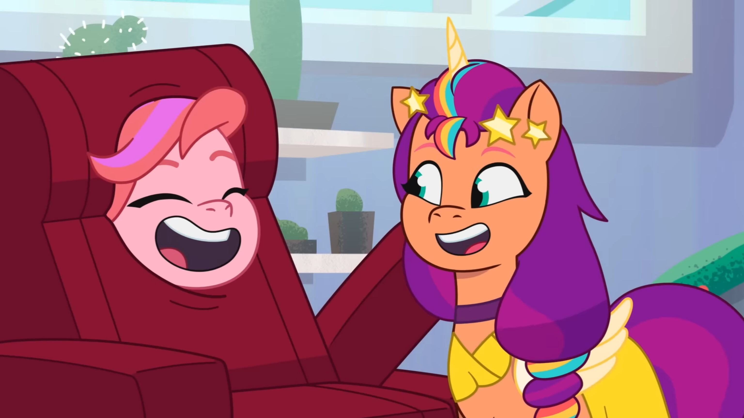 #3258093 - safe, screencap, sunny starscout, windy (g5), alicorn, pegasus, pony, equestria's got ...