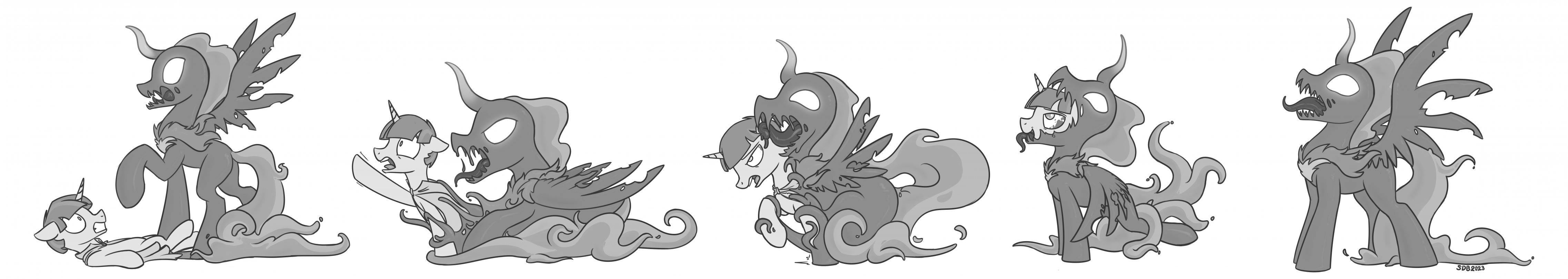 #3263010 - suggestive, artist:superderpybot, pony of shadows, stygian ...