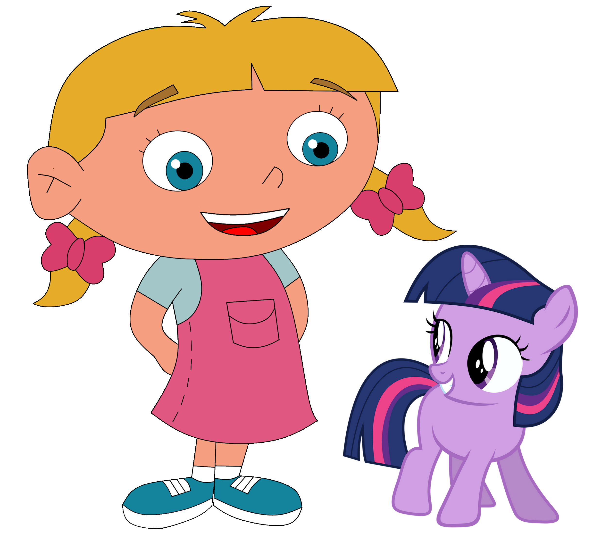 #3272304 - safe, artist:tb50002, twilight sparkle, g4, adorkable, annie ...