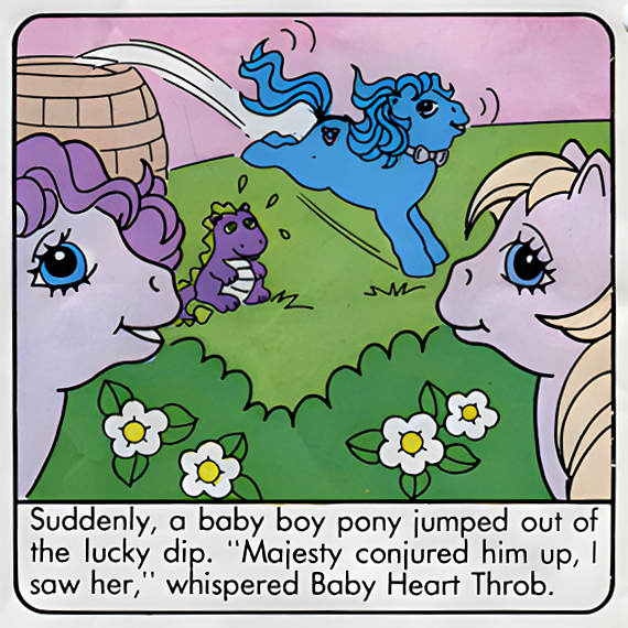 #3046242 - artist needed, safe, official comic, baby heart throb, baby ...