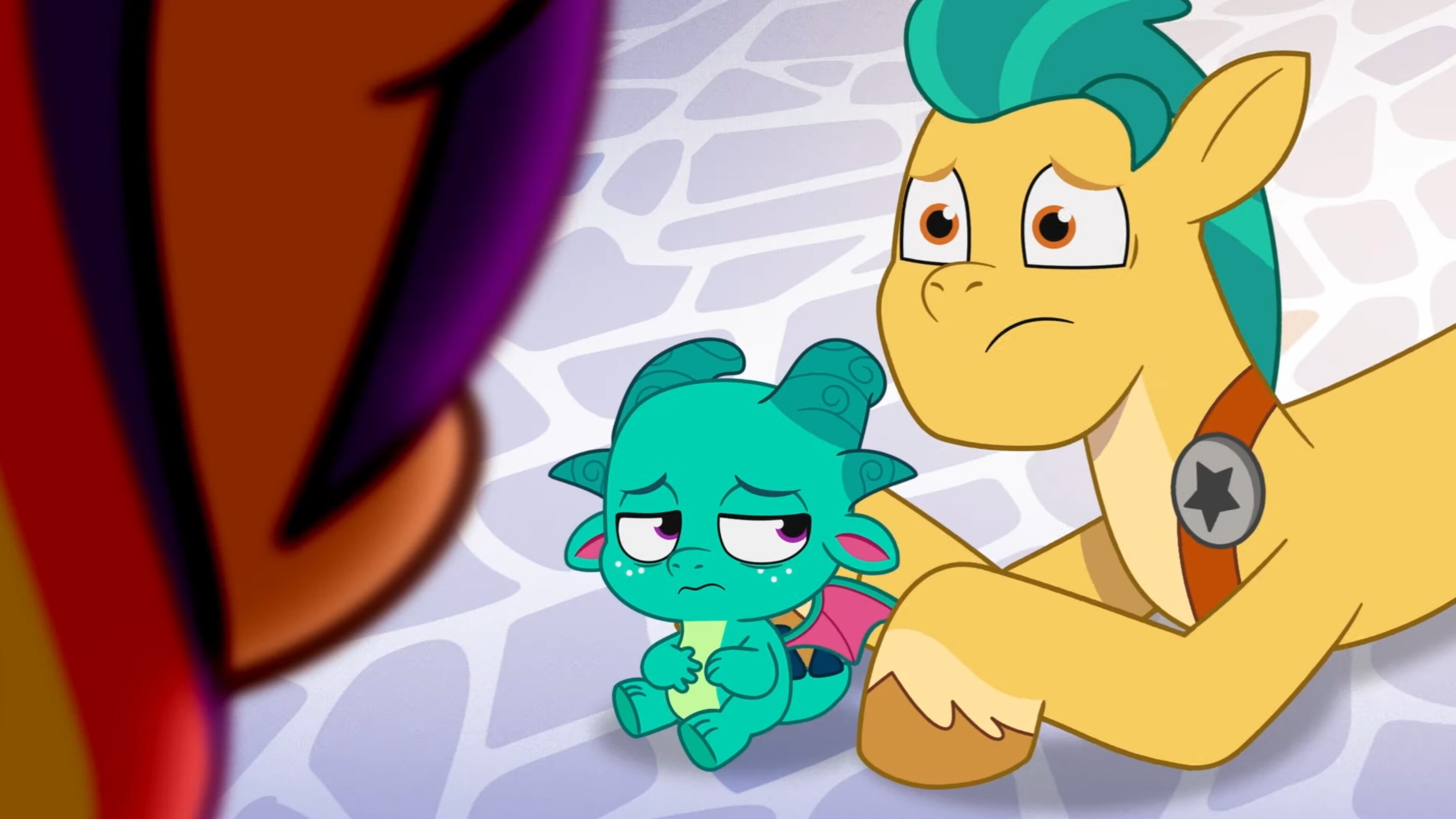 #3051716 - safe, screencap, hitch trailblazer, sparky sparkeroni, sunny ...