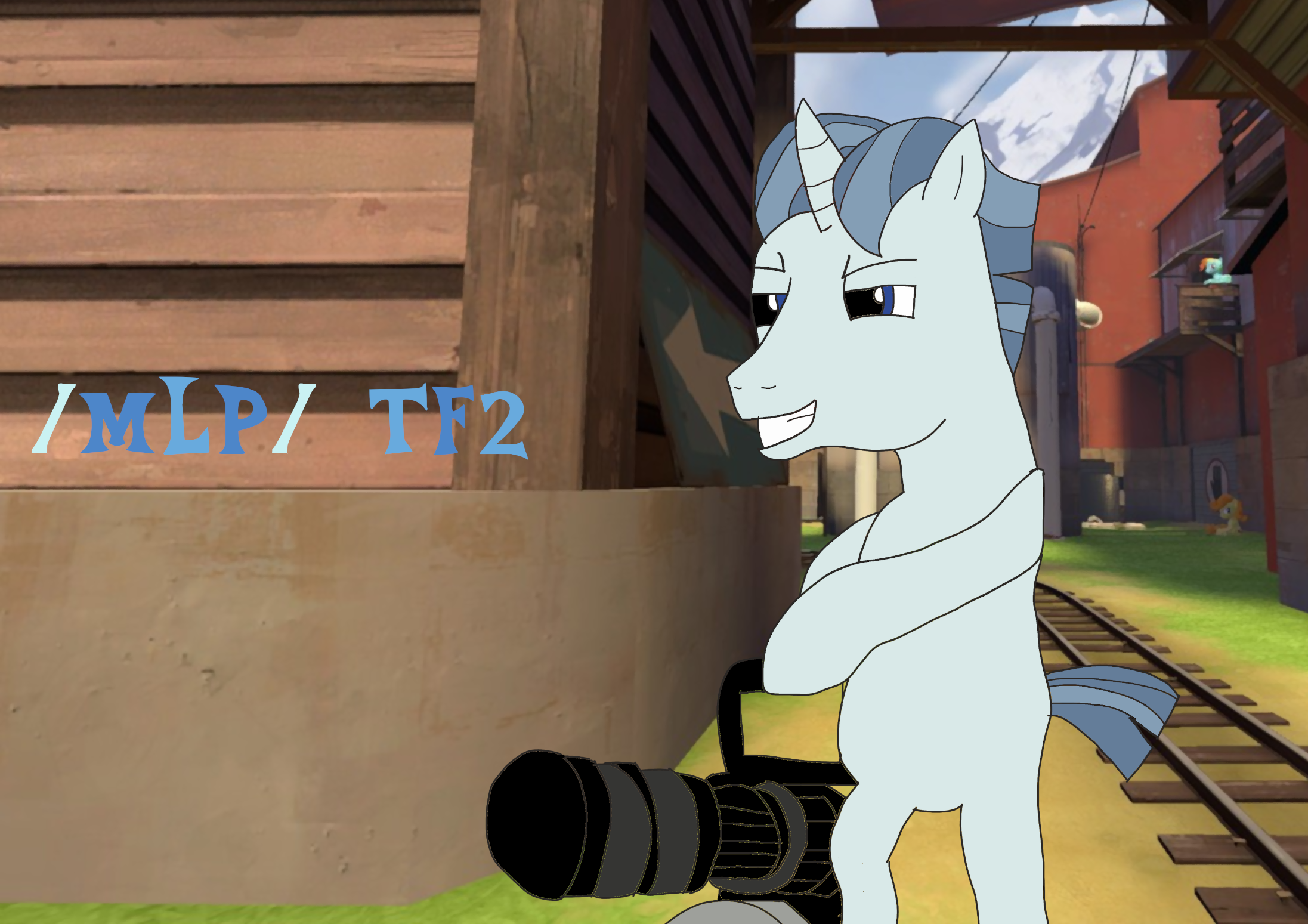 #3052801 - artist needed, safe, party favor, /mlp/ tf2 general, heavy ...