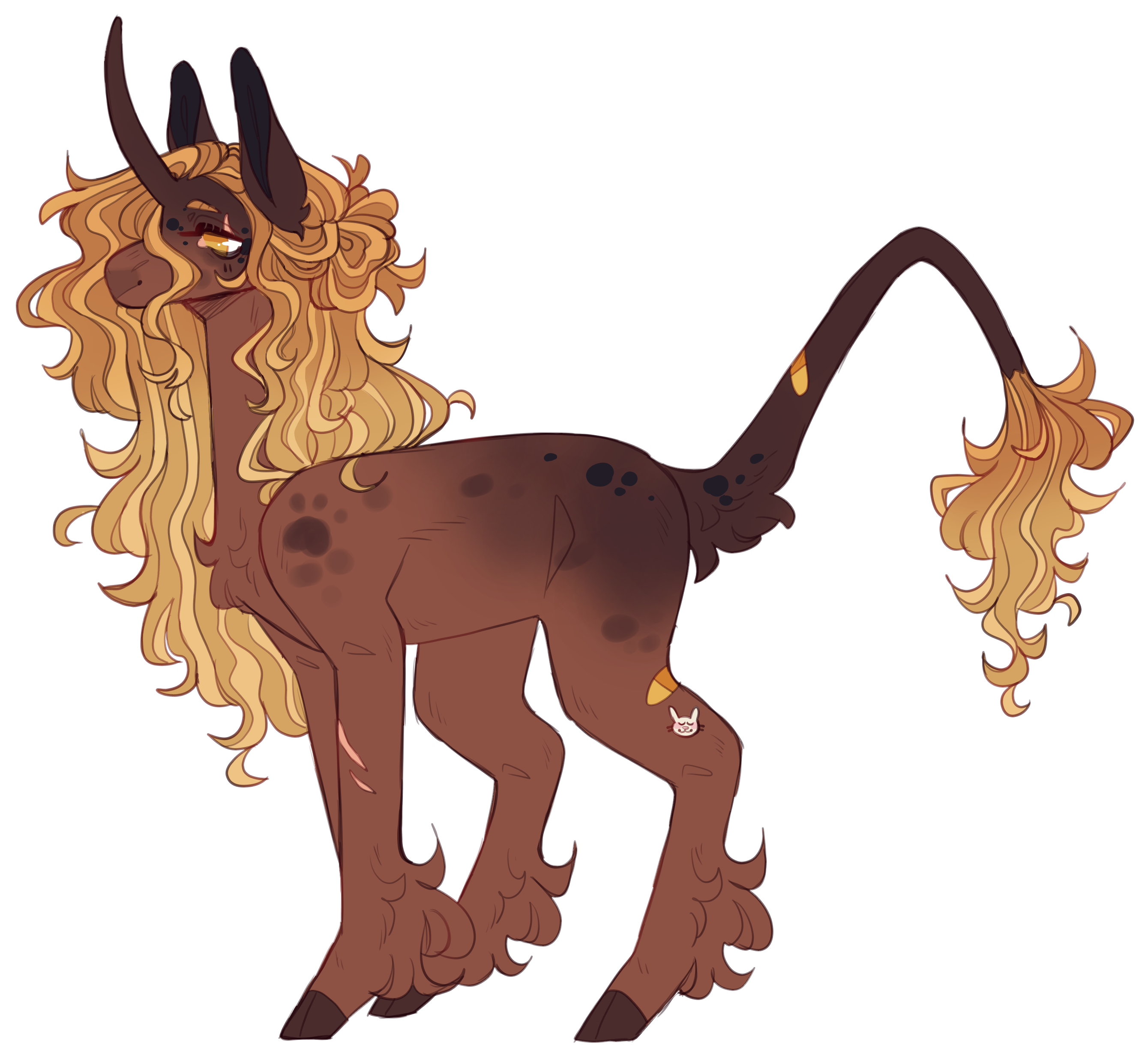 #3052988 - safe, artist:sleepy-nova, oc, oc:honey bunny, pony, unicorn ...