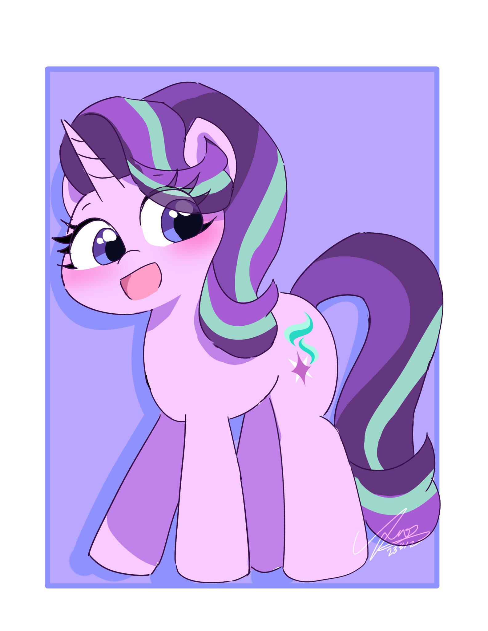 #3062322 - safe, artist:leo19969525, starlight glimmer, pony, unicorn ...