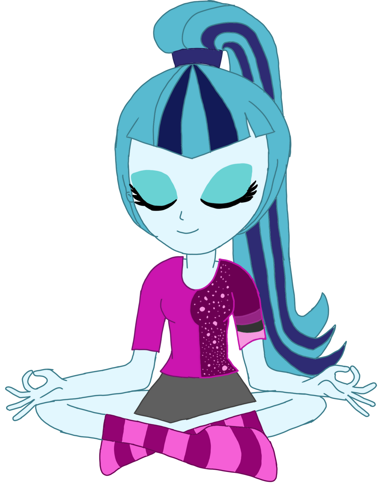 #3064330 - safe, artist:chrismc373, sonata dusk, human, equestria girls ...