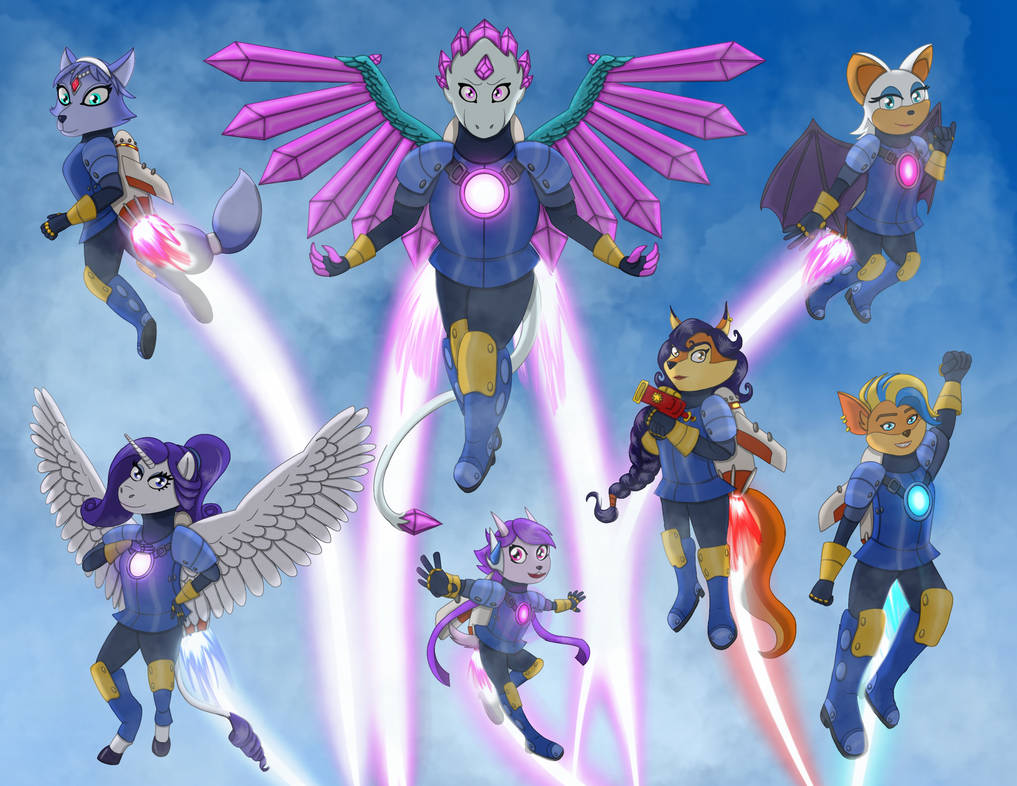 #3066602 - safe, artist:dreamylion, rarity, alicorn, bandicoot, bat ...