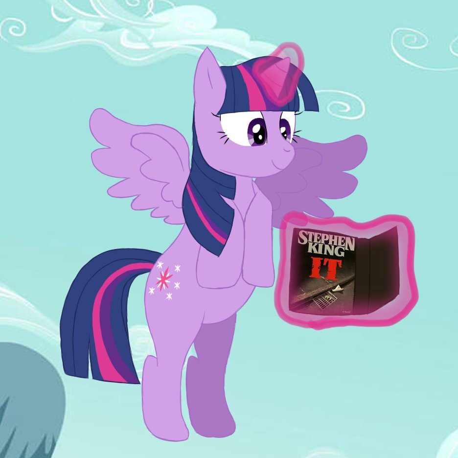 #3066868 - safe, artist:chozomy, twilight sparkle, alicorn, pony, book ...