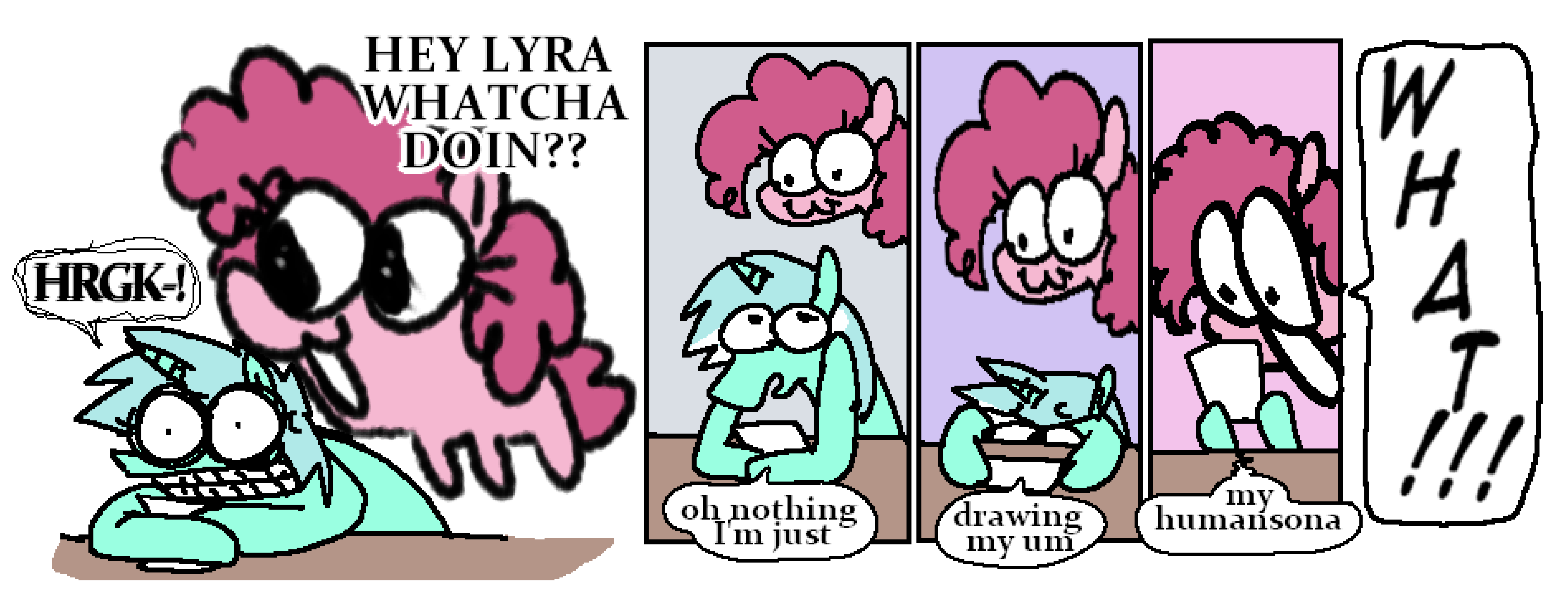 #3067644 - safe, artist:punkittdev, part of a set, lyra heartstrings ...