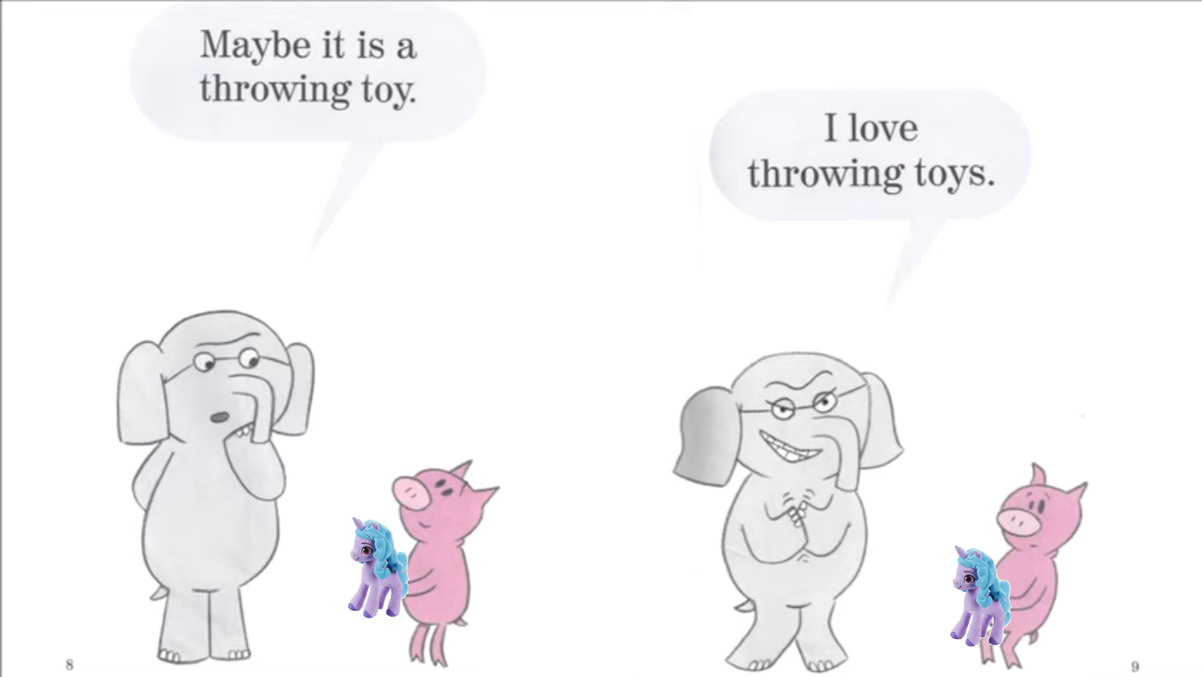 #3068766 - safe, izzy moonbow, elephant, pig, pony, unicorn, g5 ...