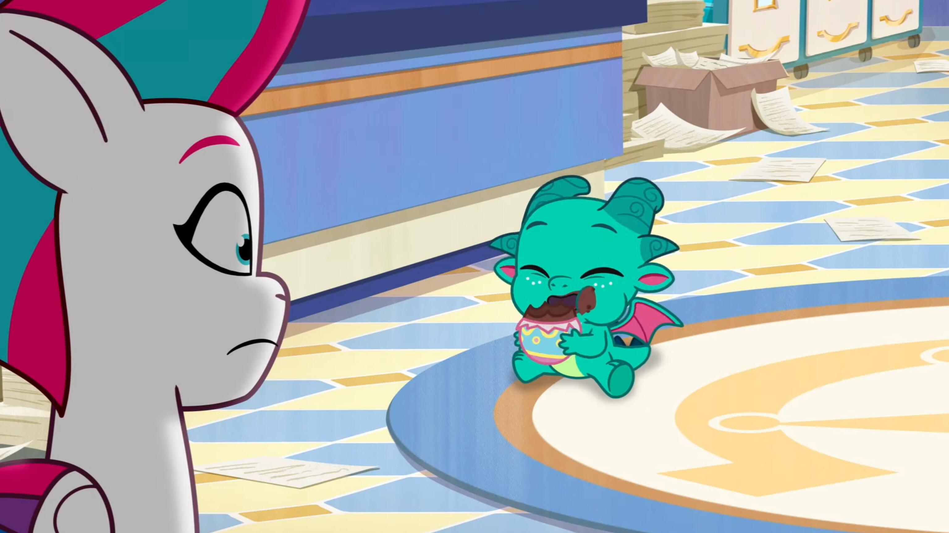 #3069060 - safe, screencap, sparky sparkeroni, zipp storm, dragon ...