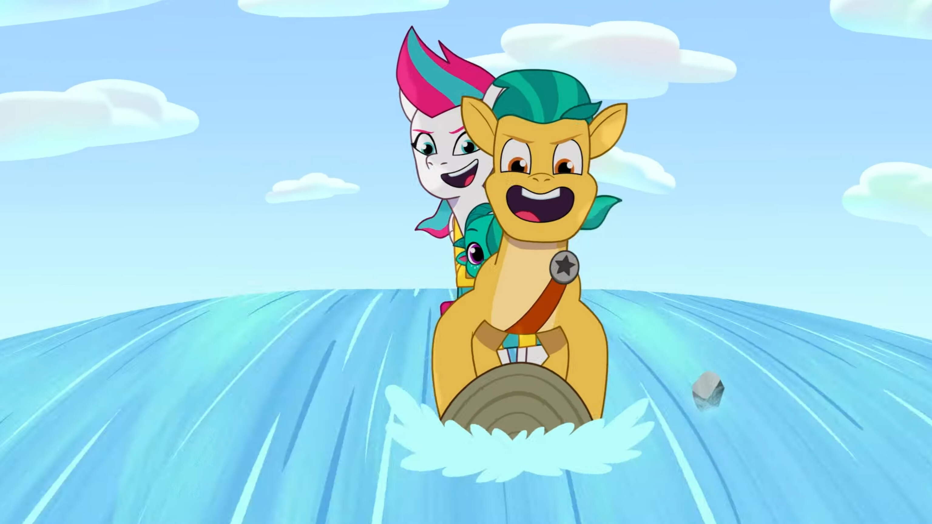 #3069774 - safe, screencap, hitch trailblazer, sparky sparkeroni, zipp ...