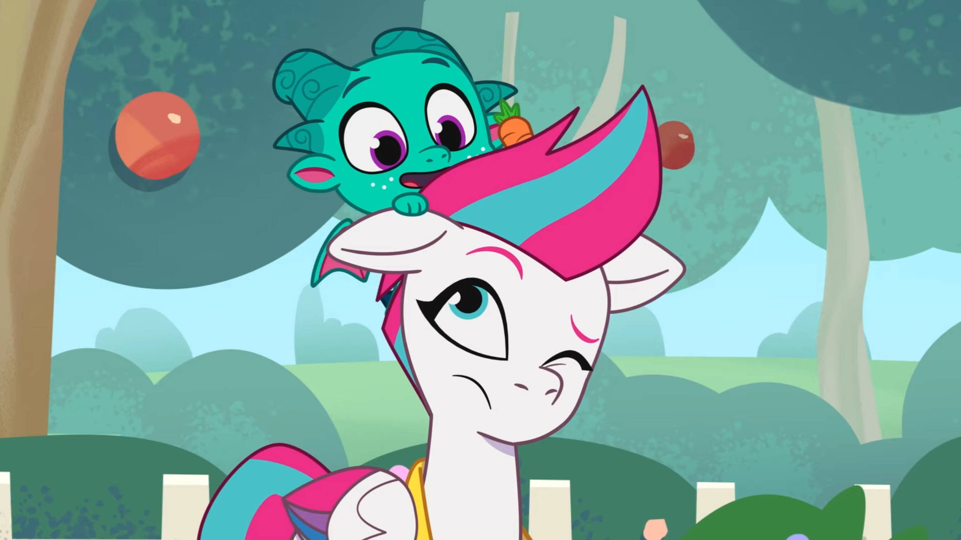 #3070324 - safe, screencap, sparky sparkeroni, zipp storm, dragon ...