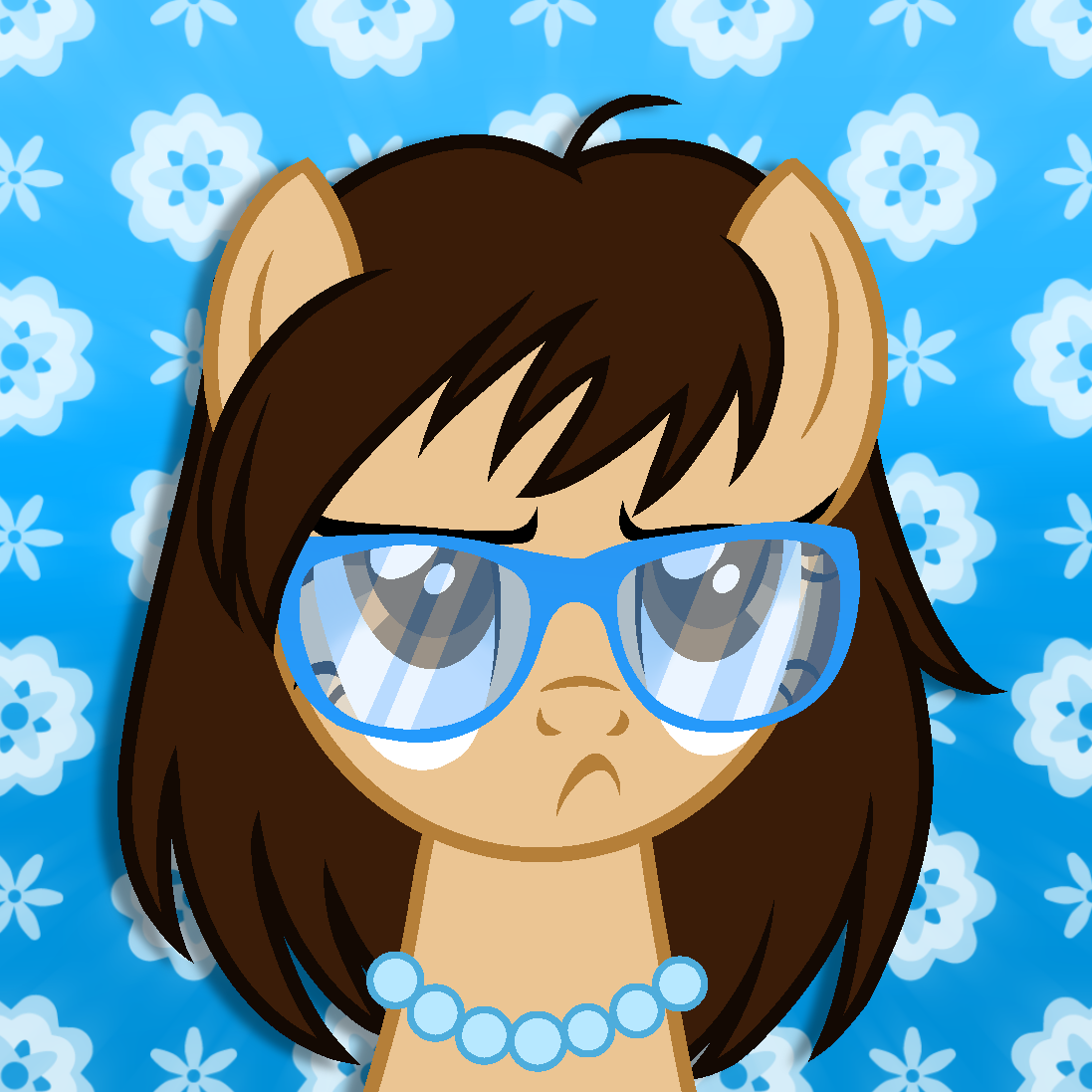 #3056399 - safe, artist:muhammad yunus, oc, oc:irl annisathegood, earth pony, pony, blue ...