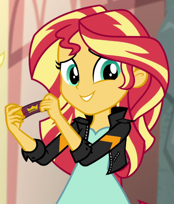 #3057137 - safe, screencap, sunset shimmer, human, equestria girls, movie magic, spoiler:eqg ...
