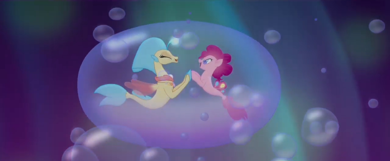 #3105104 - safe, screencap, pinkie pie, princess skystar, seapony (g4 ...