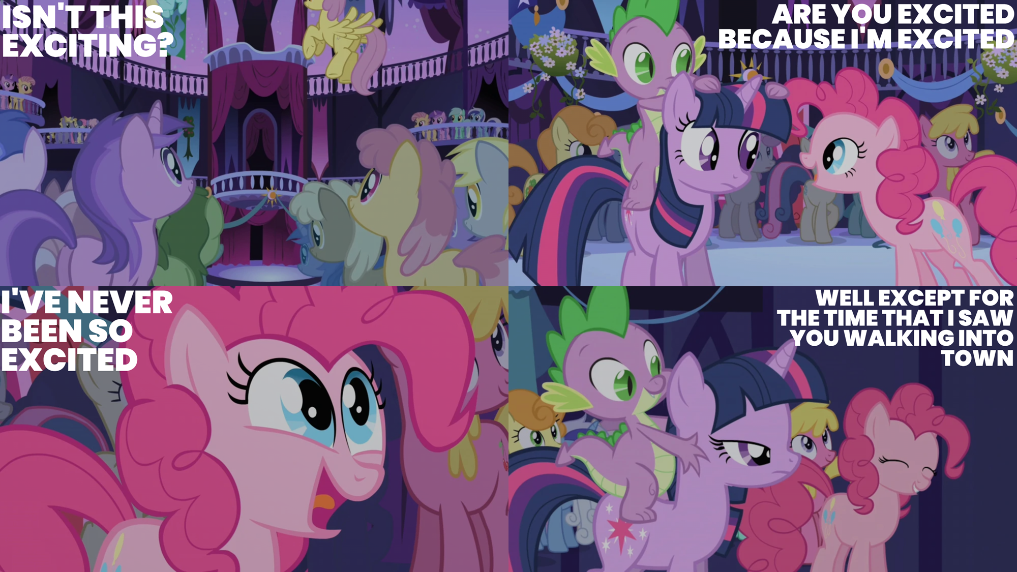 #3105174 - safe, edit, edited screencap, editor:quoterific, screencap, amethyst star, bon bon ...