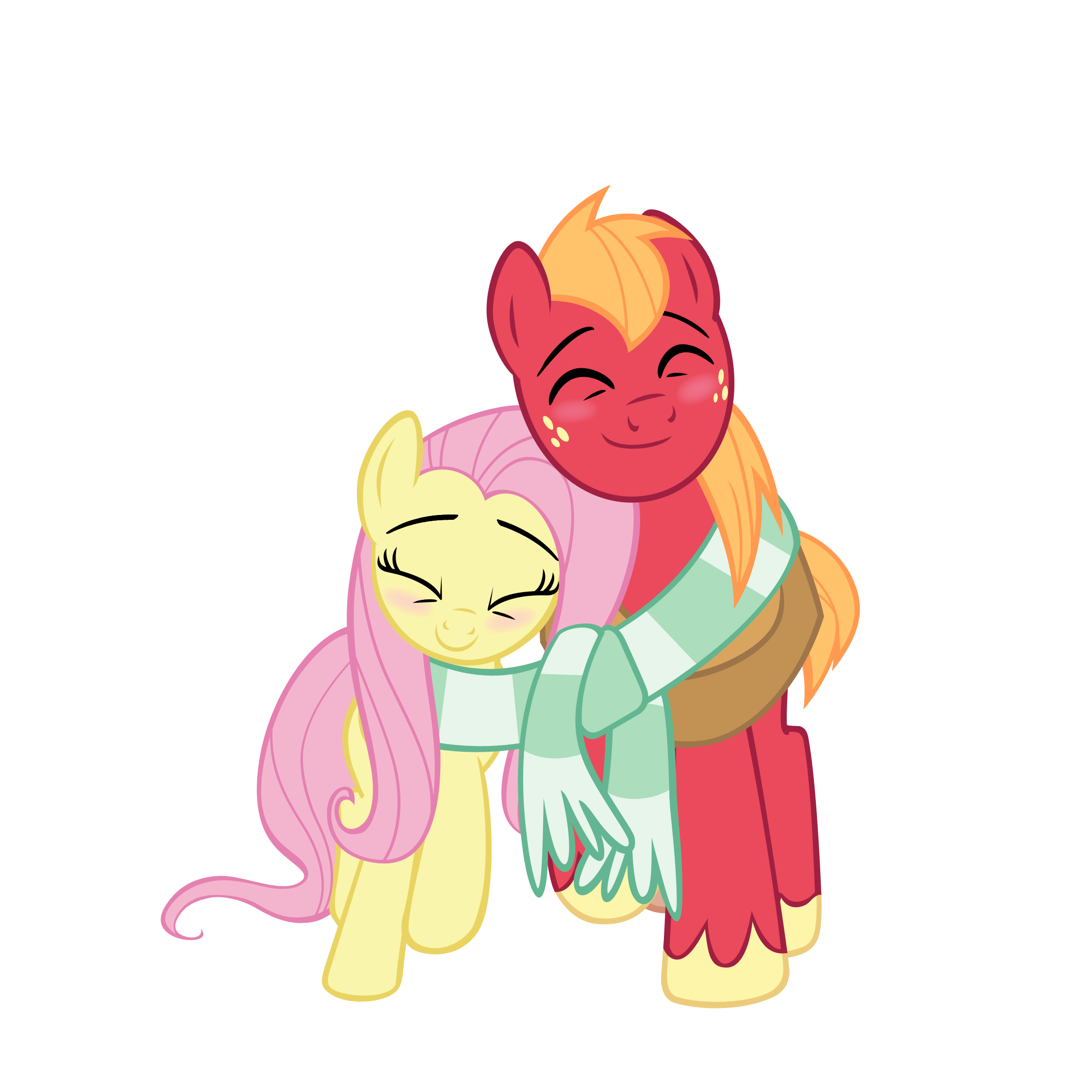 #3085244 - safe, anonymous artist, big macintosh, fluttershy, earth ...