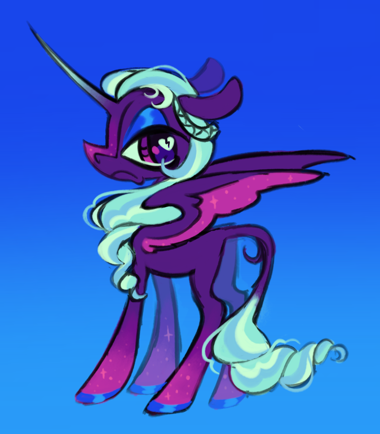 #3085569 - safe, artist:peaceandlove26, opaline arcana, alicorn, pony ...