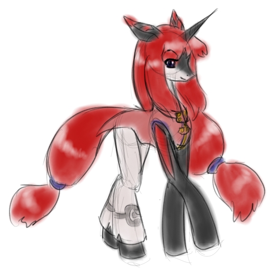 #3085791 - safe, artist:alloyrabbit, oc, oc only, unnamed oc, pony ...