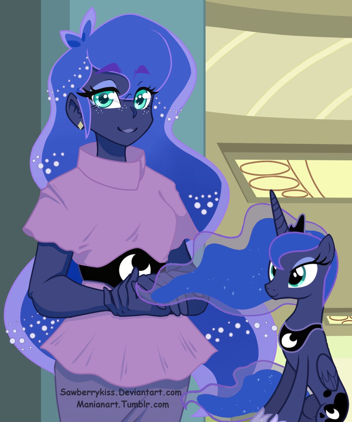 Human Princess Luna