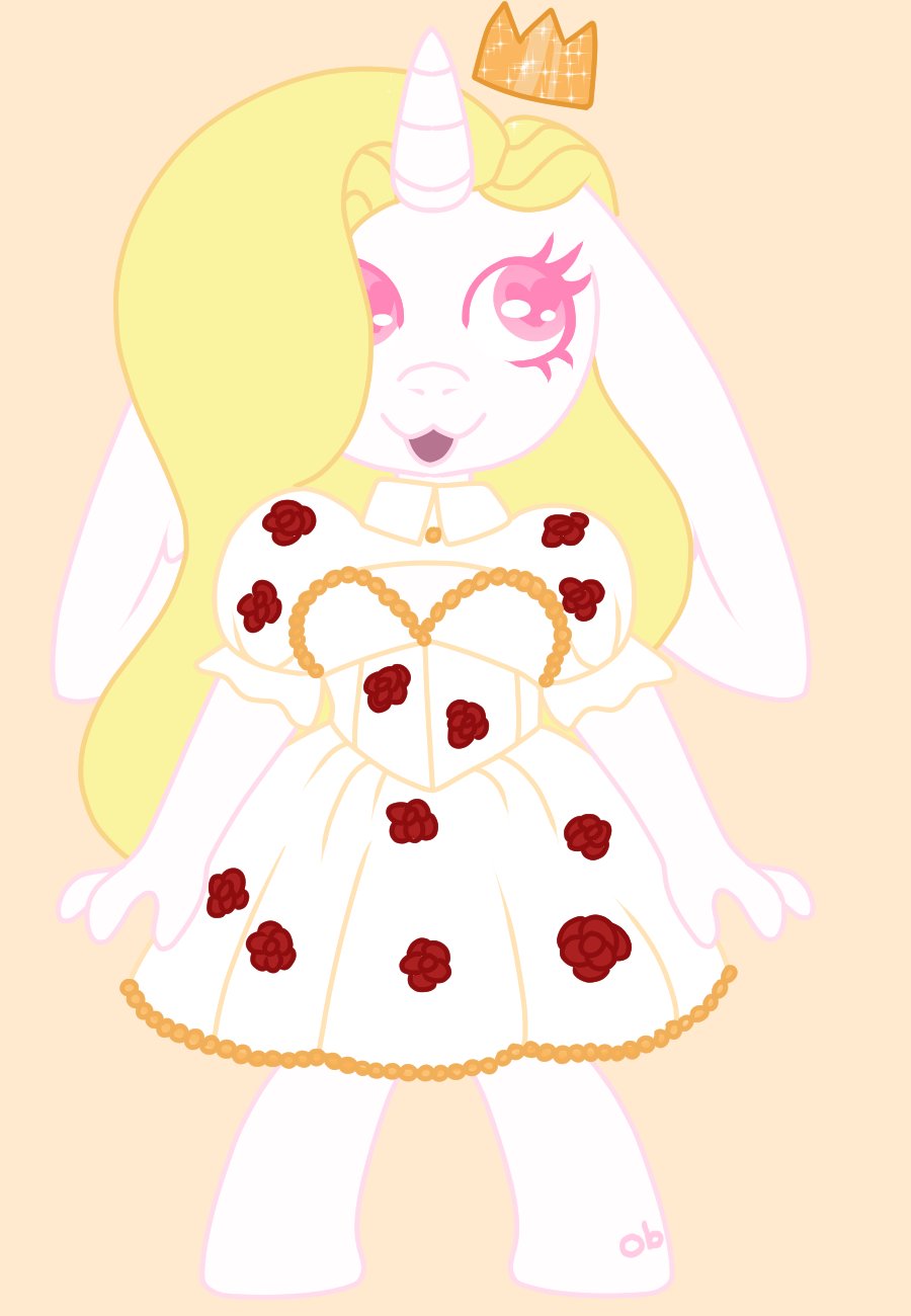 #3087277 - safe, artist:orcabunnies, oc, oc only, oc:rosey mae, hybrid ...