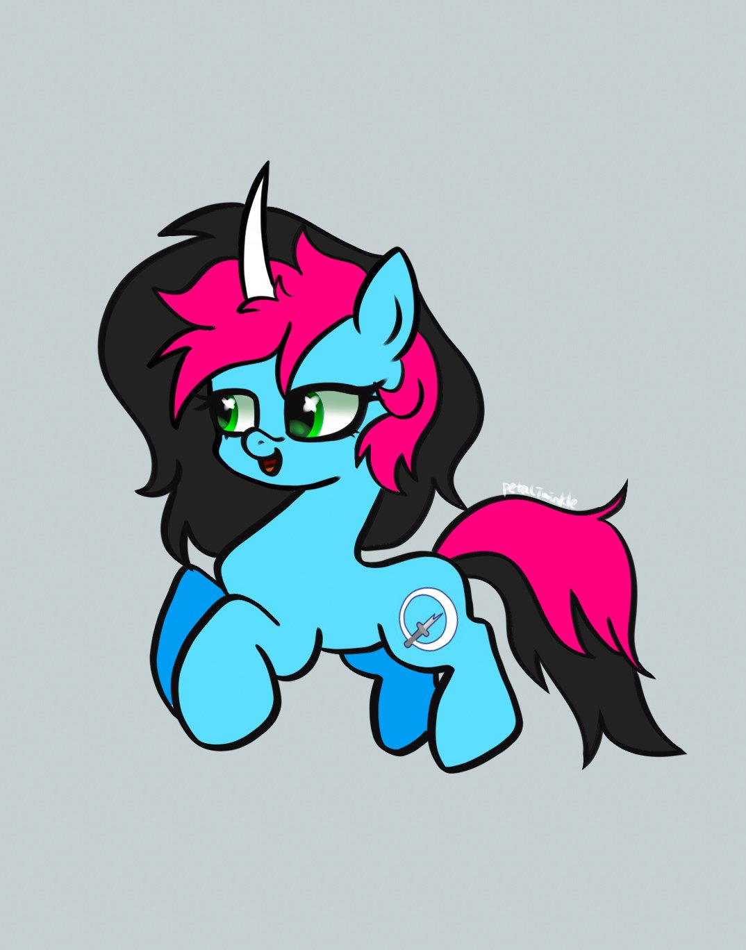 #3087671 - safe, artist:petaltwinkle, oc, oc only, unicorn - Derpibooru