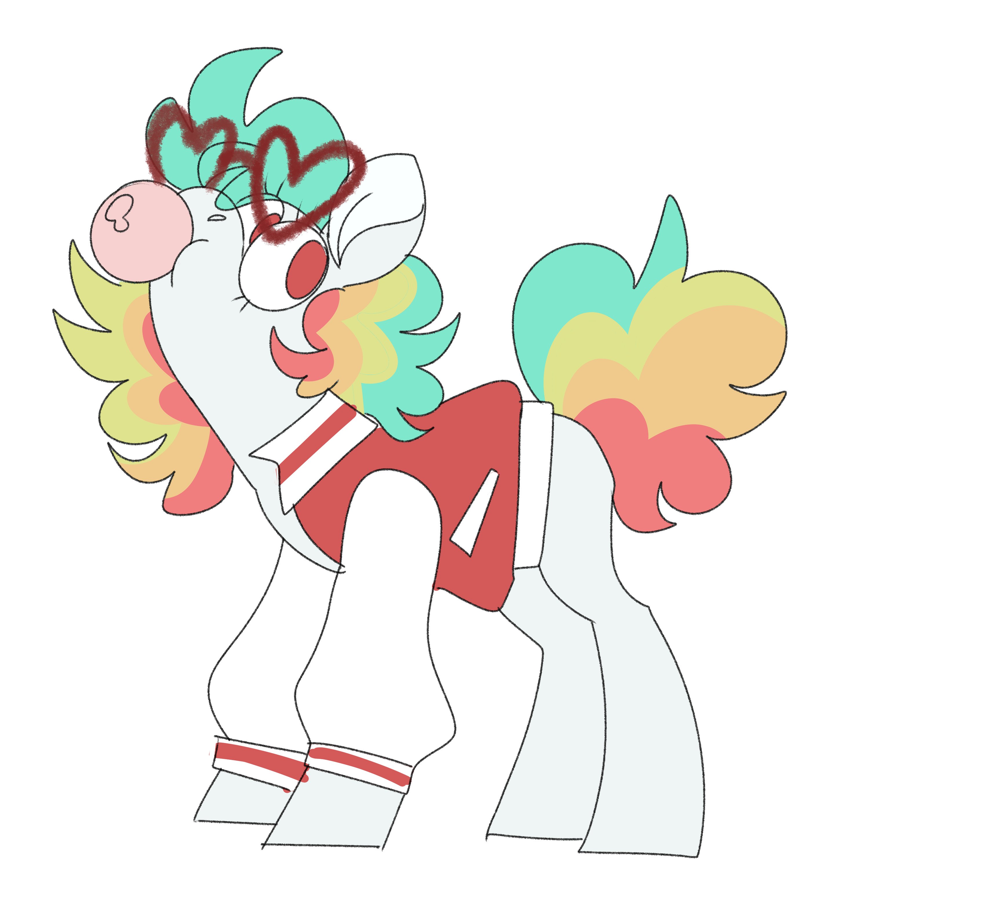 #3091027 - safe, artist:fizzlefer, oc, oc only, earth pony, pony, jacket, simple background ...