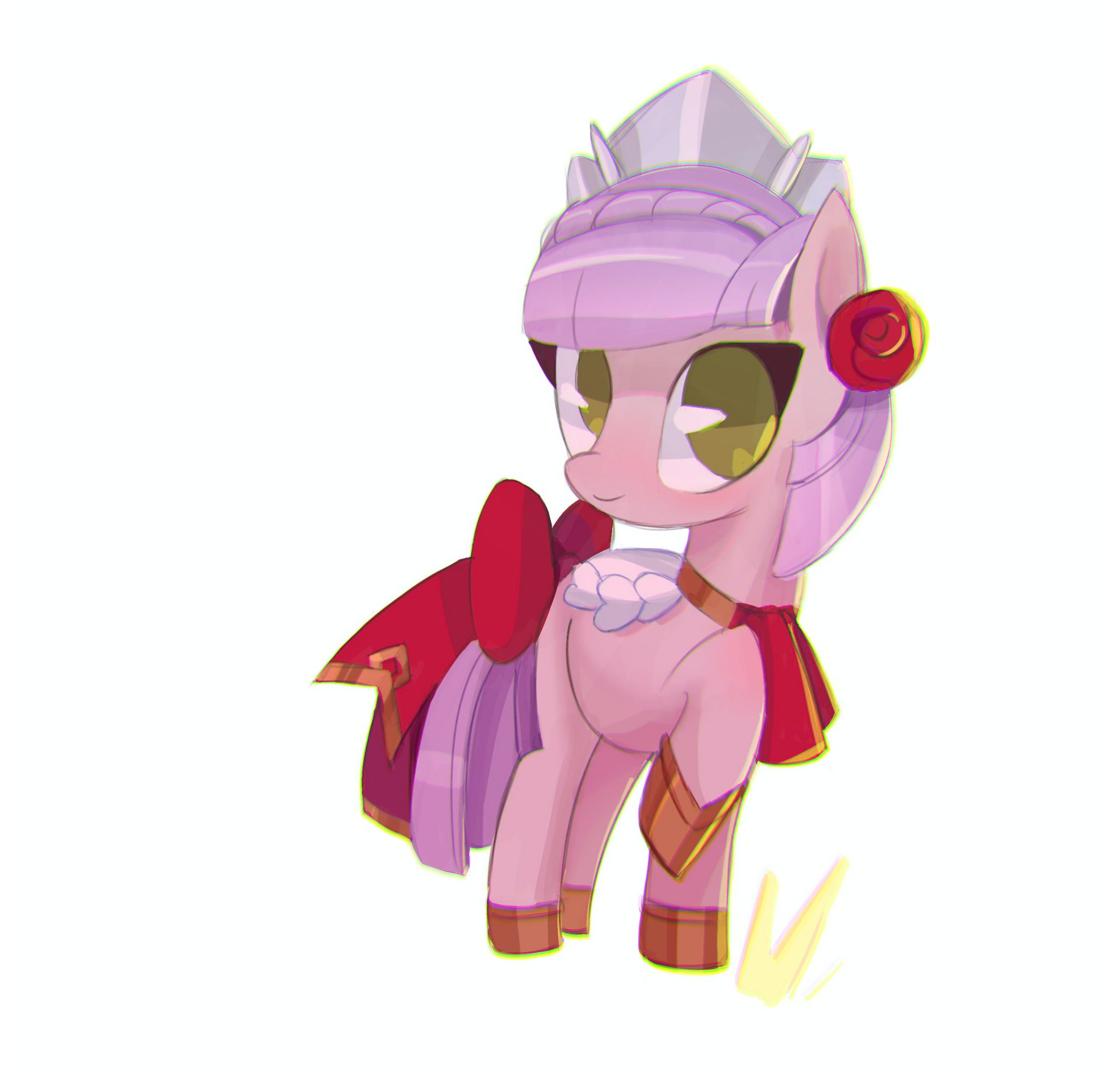 #3092437 - safe, artist:olga_kai, earth pony, pony, bow, clothes ...