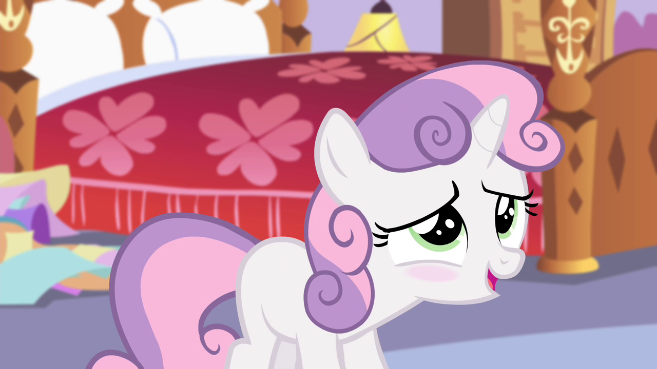 #3099638 - safe, screencap, sweetie belle, pony, unicorn, for whom the ...