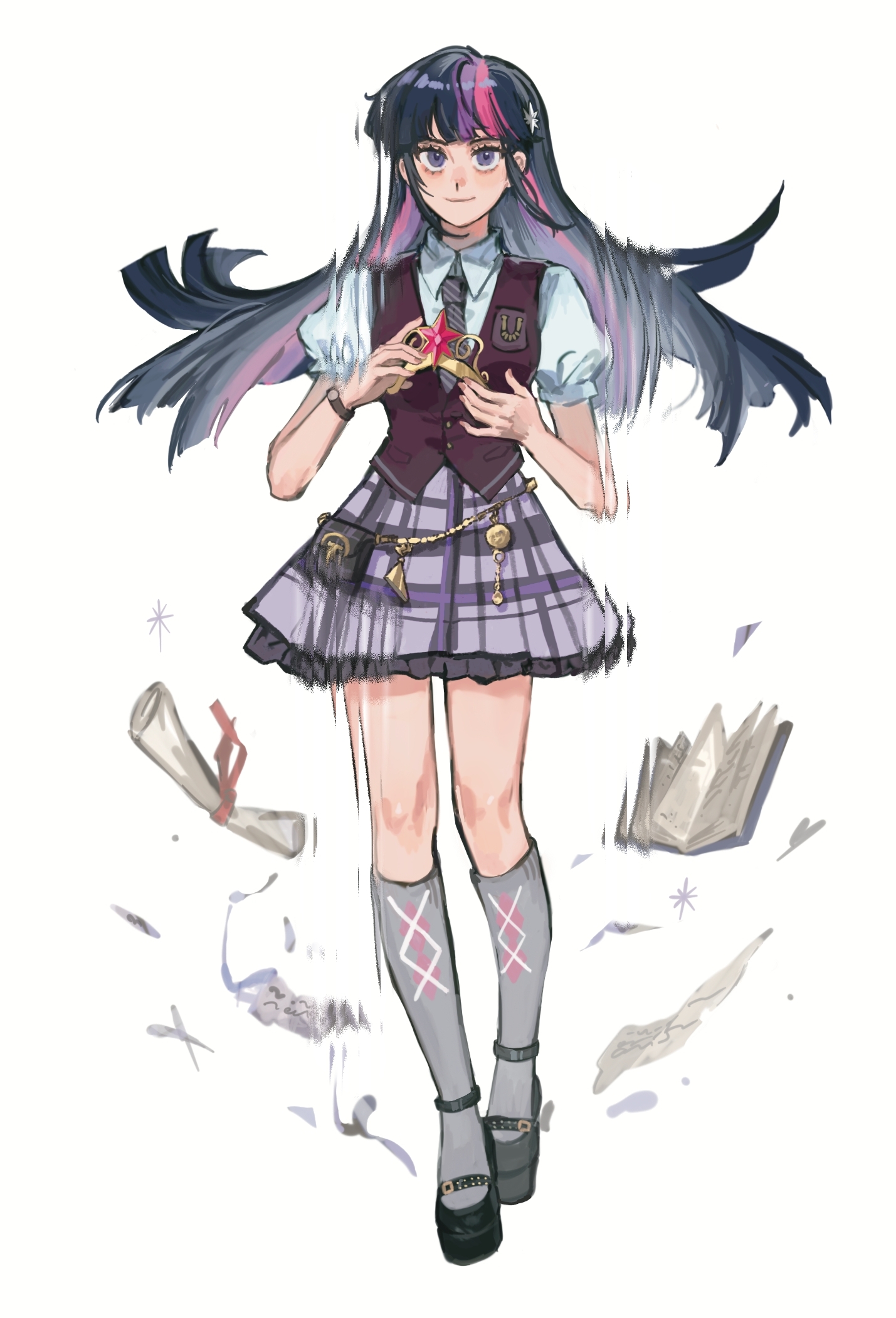 #3101853 - safe, artist:leiyezhongma1, part of a set, twilight sparkle ...