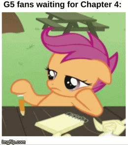 #3125724 - safe, screencap, scootaloo, pegasus, pony, g4, animated, bored, female, filly, foal ...