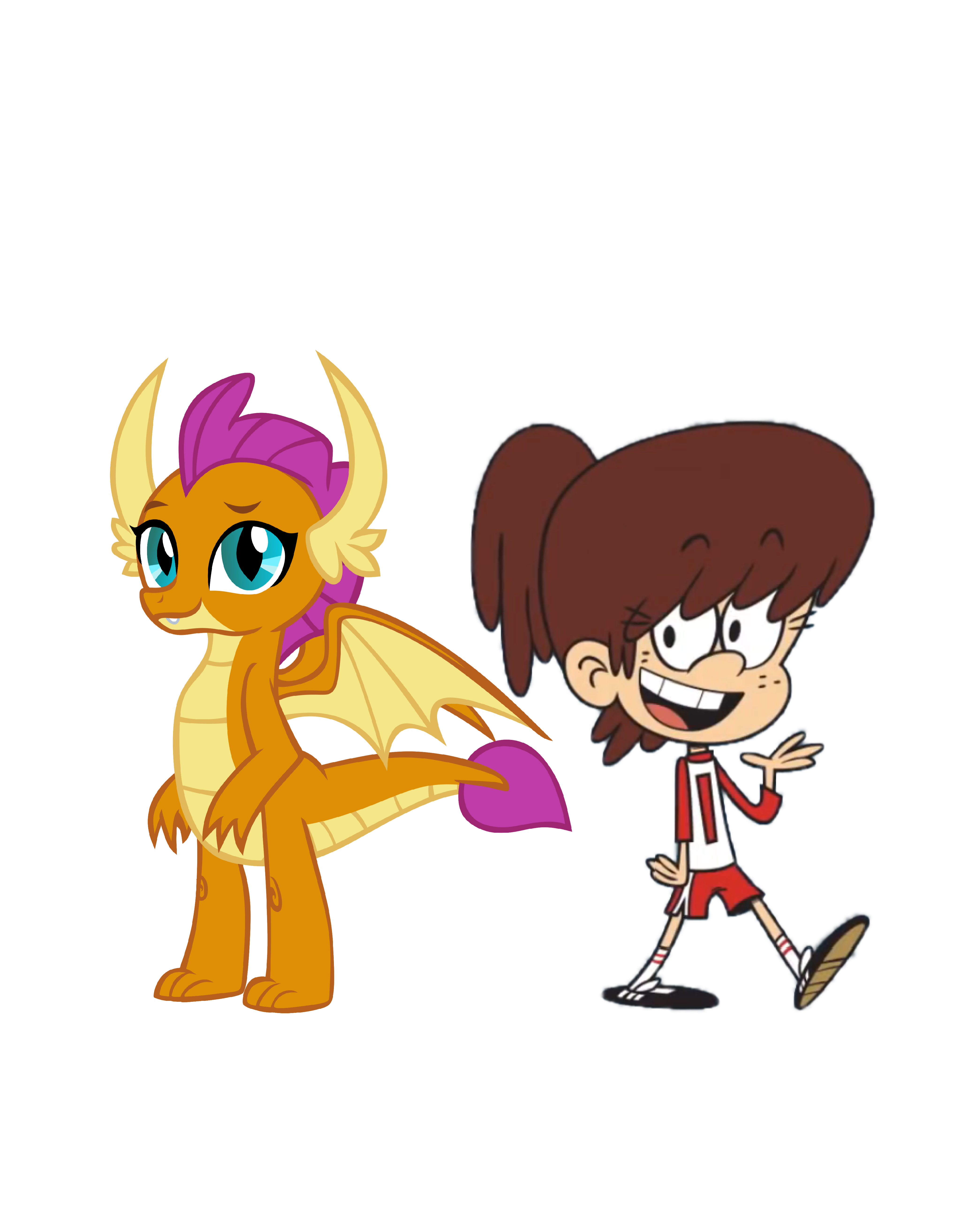 #3128514 - safe, smolder, dragon, human, crossover, lynn loud ...