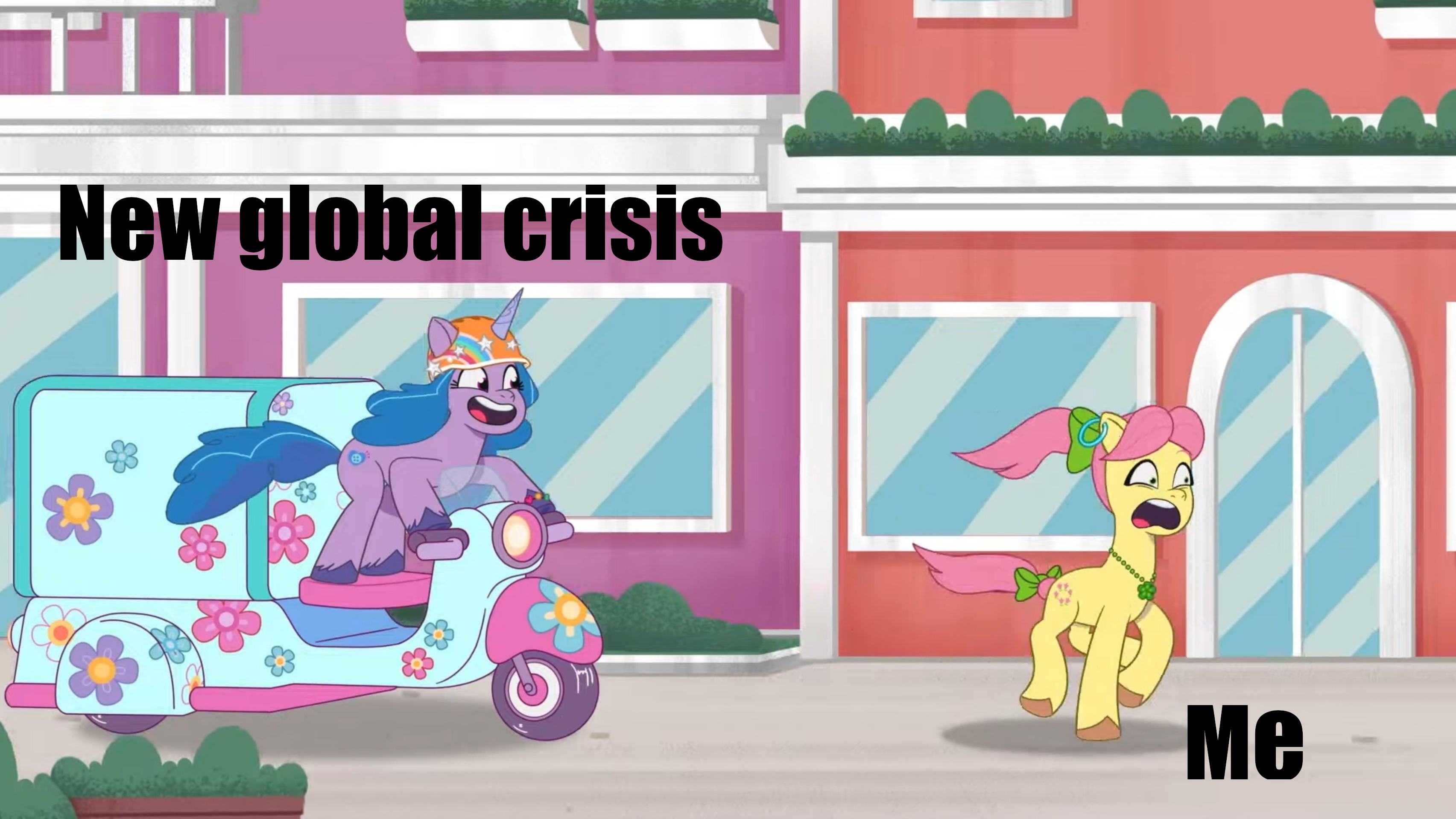#3131104 - safe, edit, edited screencap, screencap, izzy moonbow, posey ...