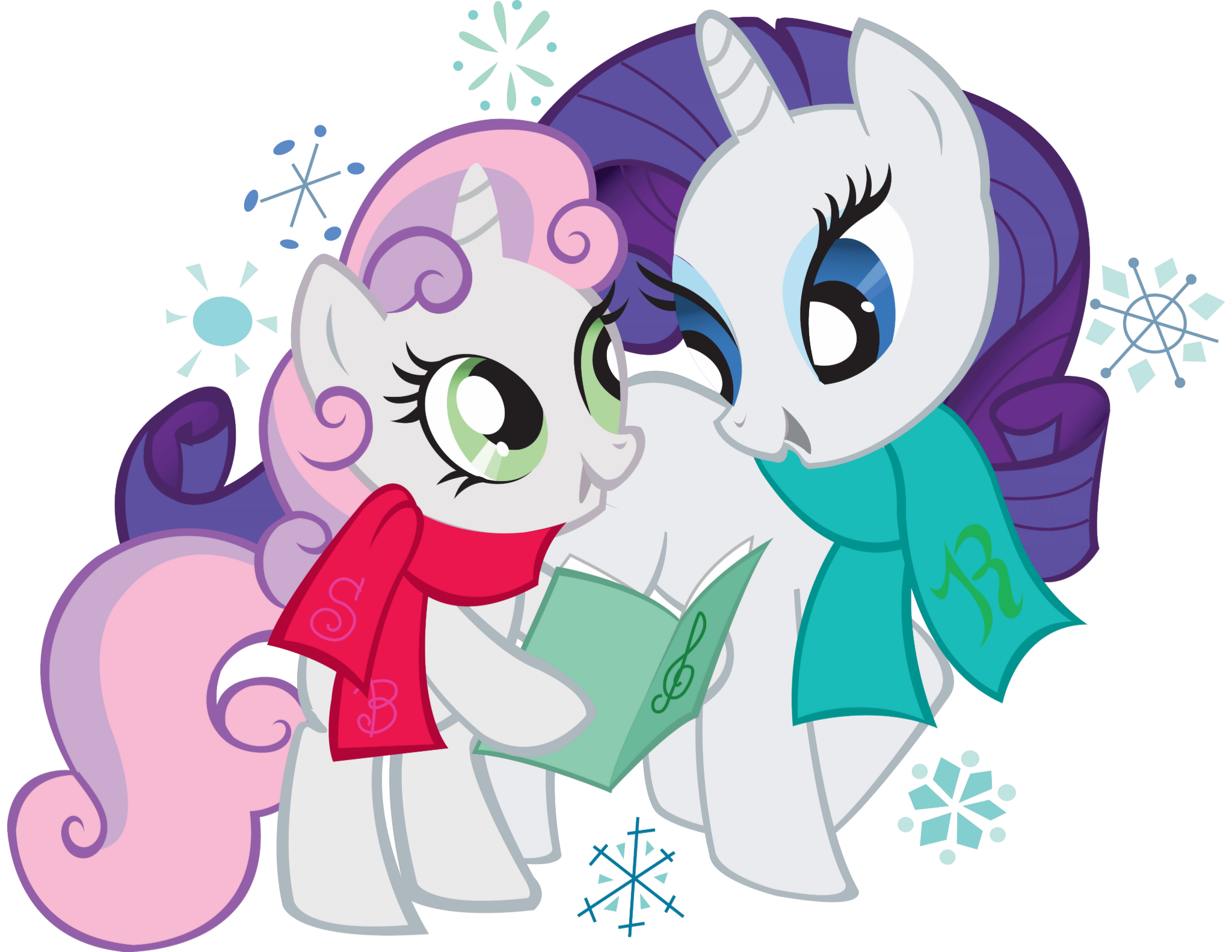 #3131269 - safe, rarity, sweetie belle, pony, unicorn, g4, official ...