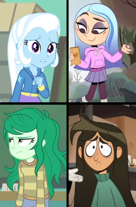 #3152593 - safe, edit, edited screencap, screencap, trixie, wallflower ...