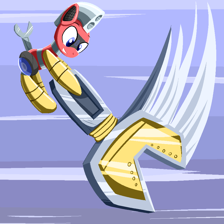 #3139078 - safe, artist:trackheadtherobopony, oc, oc:trackhead, pony ...