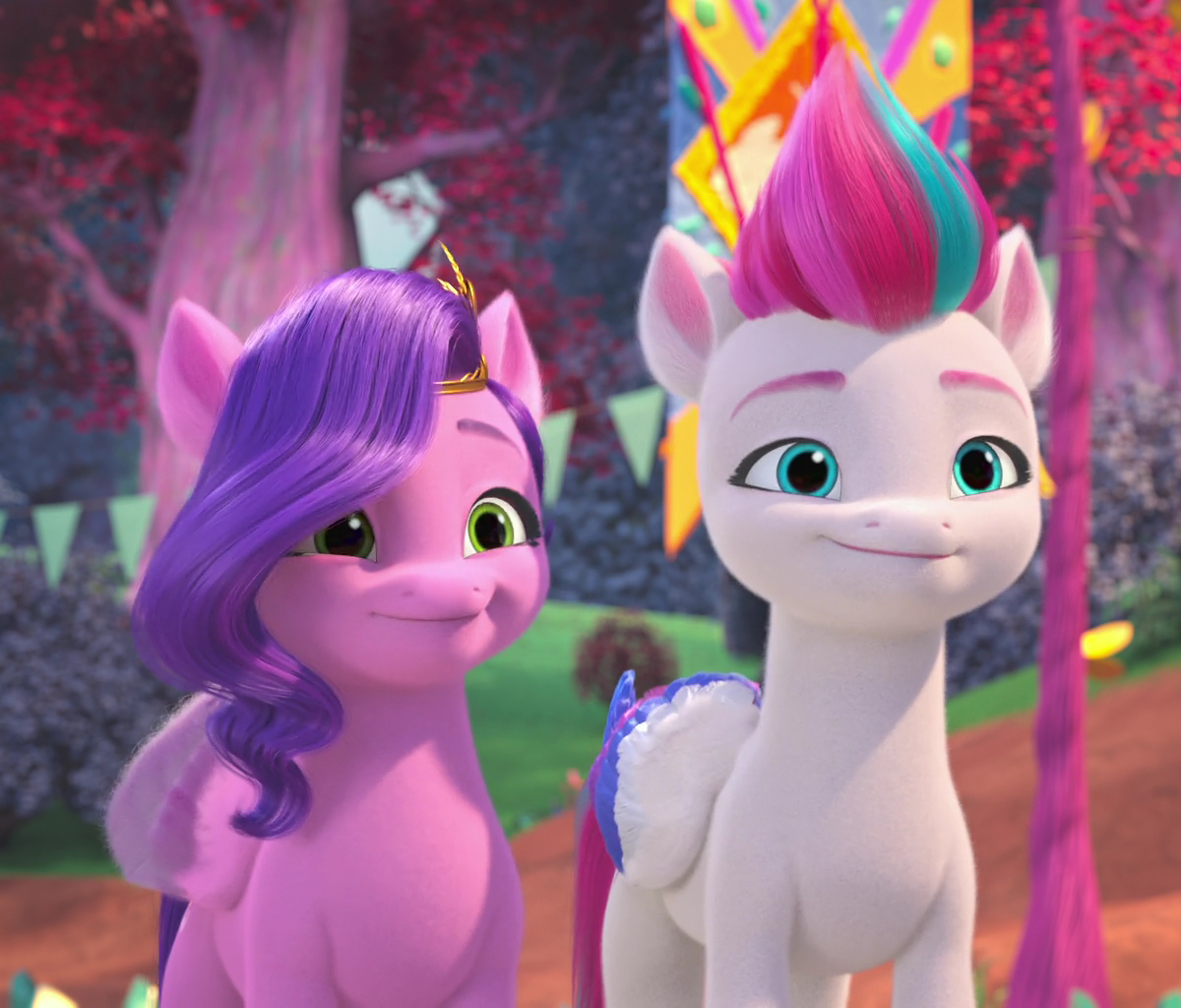 #3139776 - safe, screencap, pipp petals, zipp storm, pegasus, pony, g5, my little pony: make ...