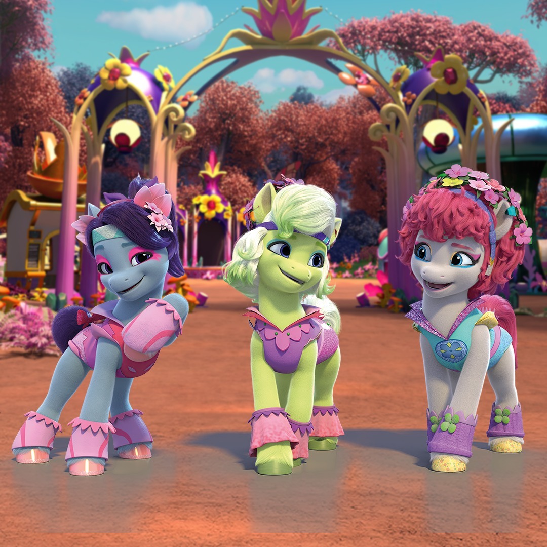 #3160744 - safe, blue belle (g5), minty (g5), snuzzle (g5), earth pony ...