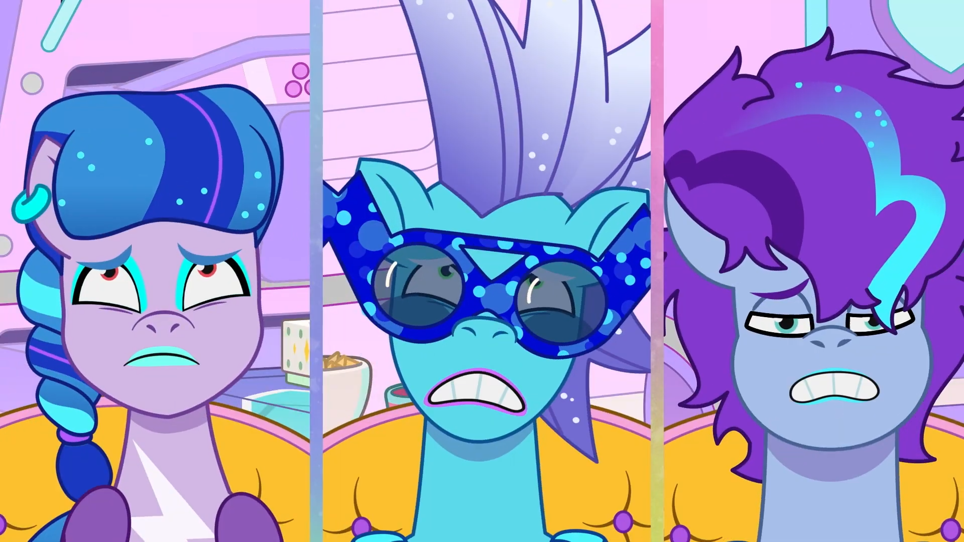 #3162388 - safe, screencap, arpeggia, fretlock, jam donut, pegasus ...