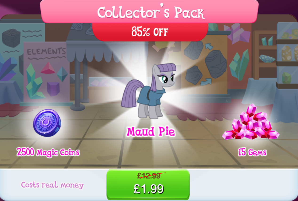 #3164848 - safe, gameloft, maud pie, earth pony, pony, g4, my little ...