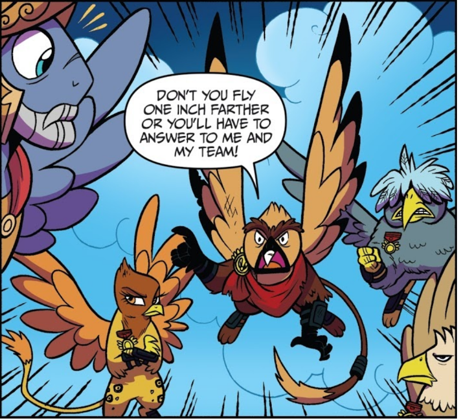 #3168223 - safe, artist:brendahickey, blackbeak, captain ironhead ...