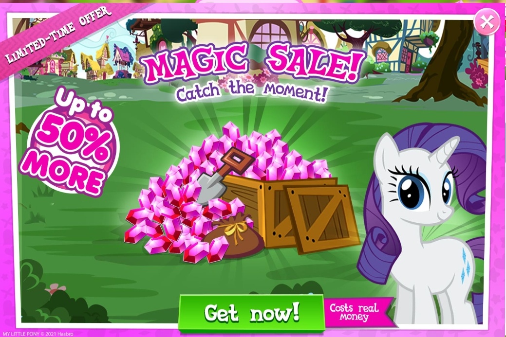 #3173537 - safe, gameloft, rarity, pony, unicorn, g4, advertisement ...