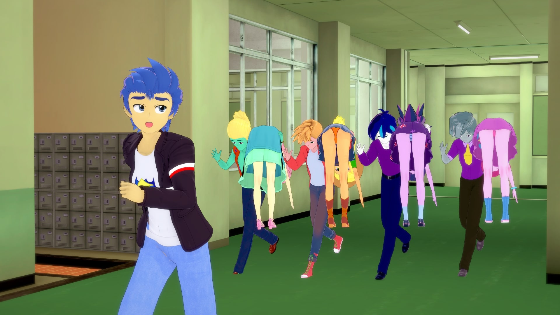 #3180063 - suggestive, alumnus shining armor, applejack, big macintosh ...