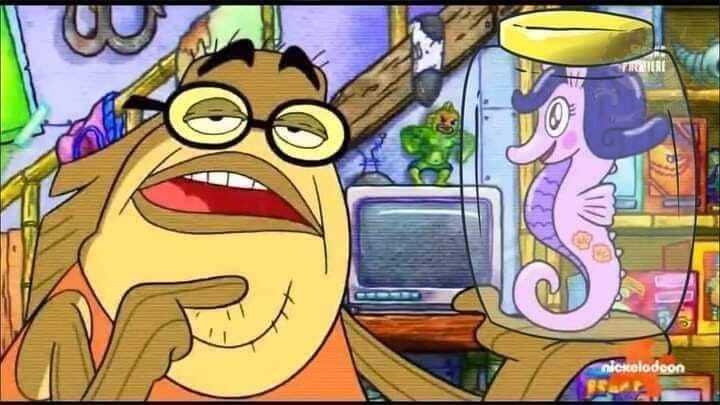 #3180995 - safe, edit, seahorse, barely pony related, brony, brony stereotype, bubble bass, jar ...