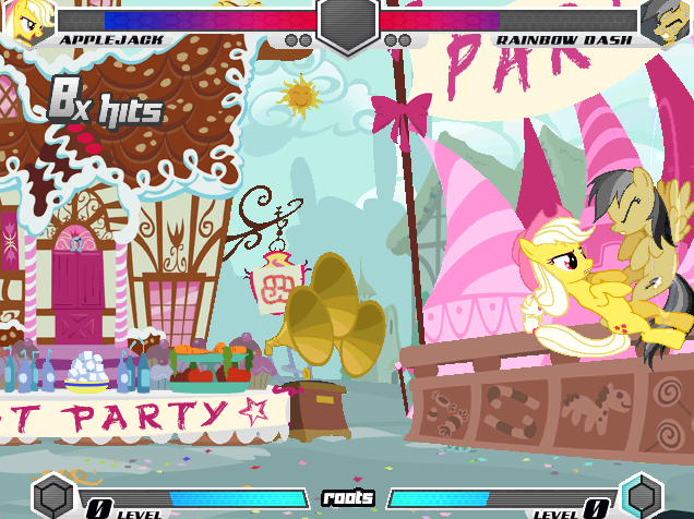 #3183015 - safe, artist:fimroots, applejack, daring do, rainbow dash ...