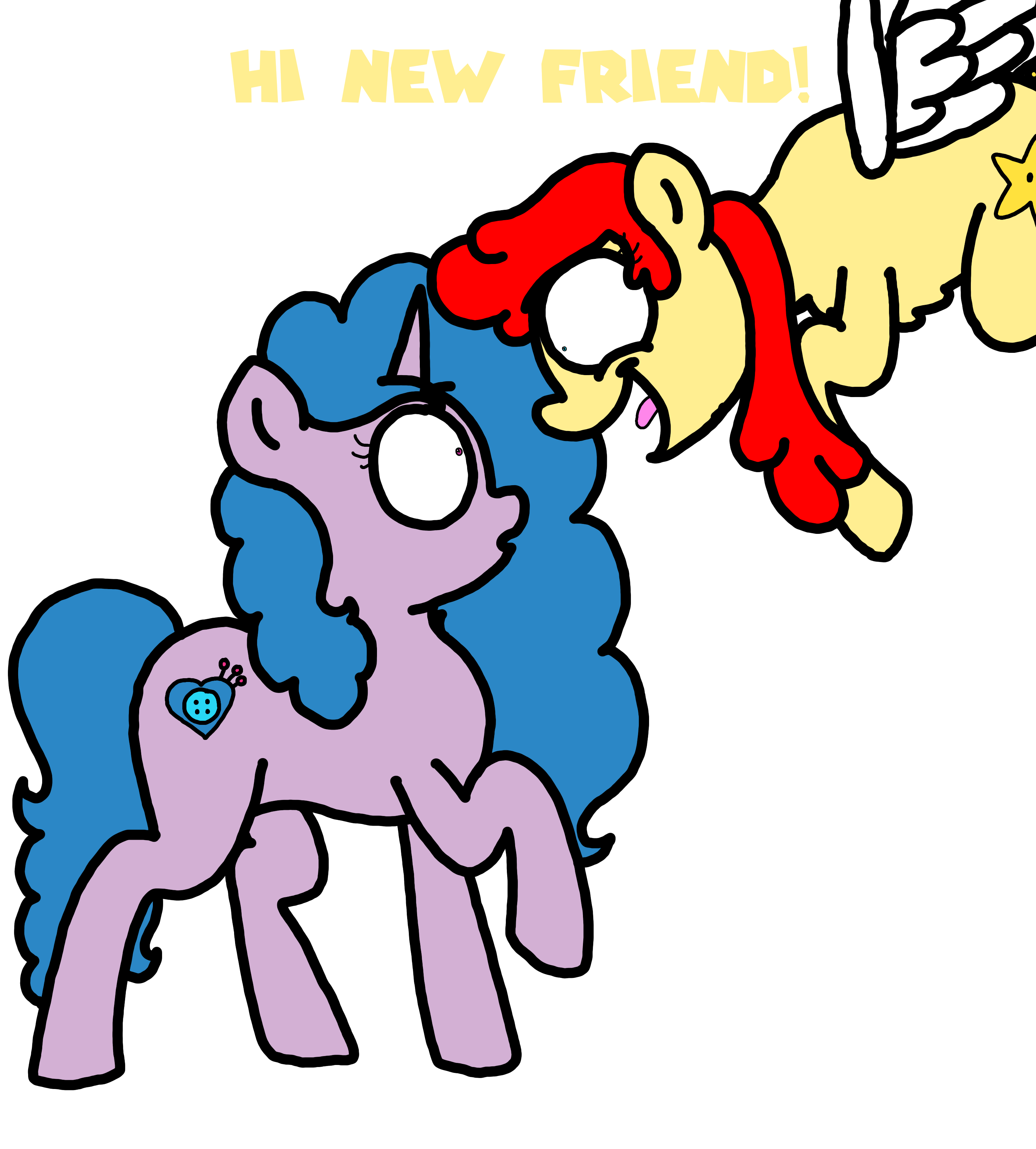 #3183151 - safe, artist:professorventurer, izzy moonbow, oc, oc:power ...