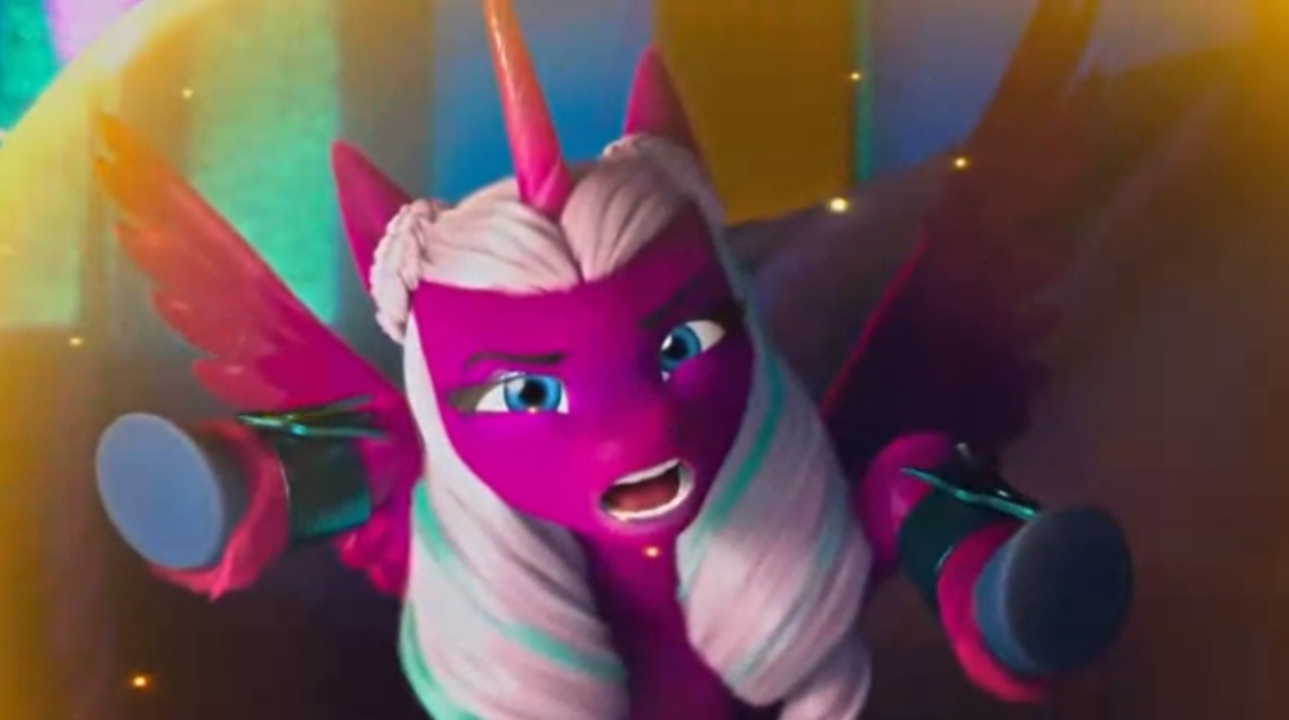 #3183938 - safe, screencap, opaline arcana, alicorn, pony, g5, missing the mark, my little pony ...