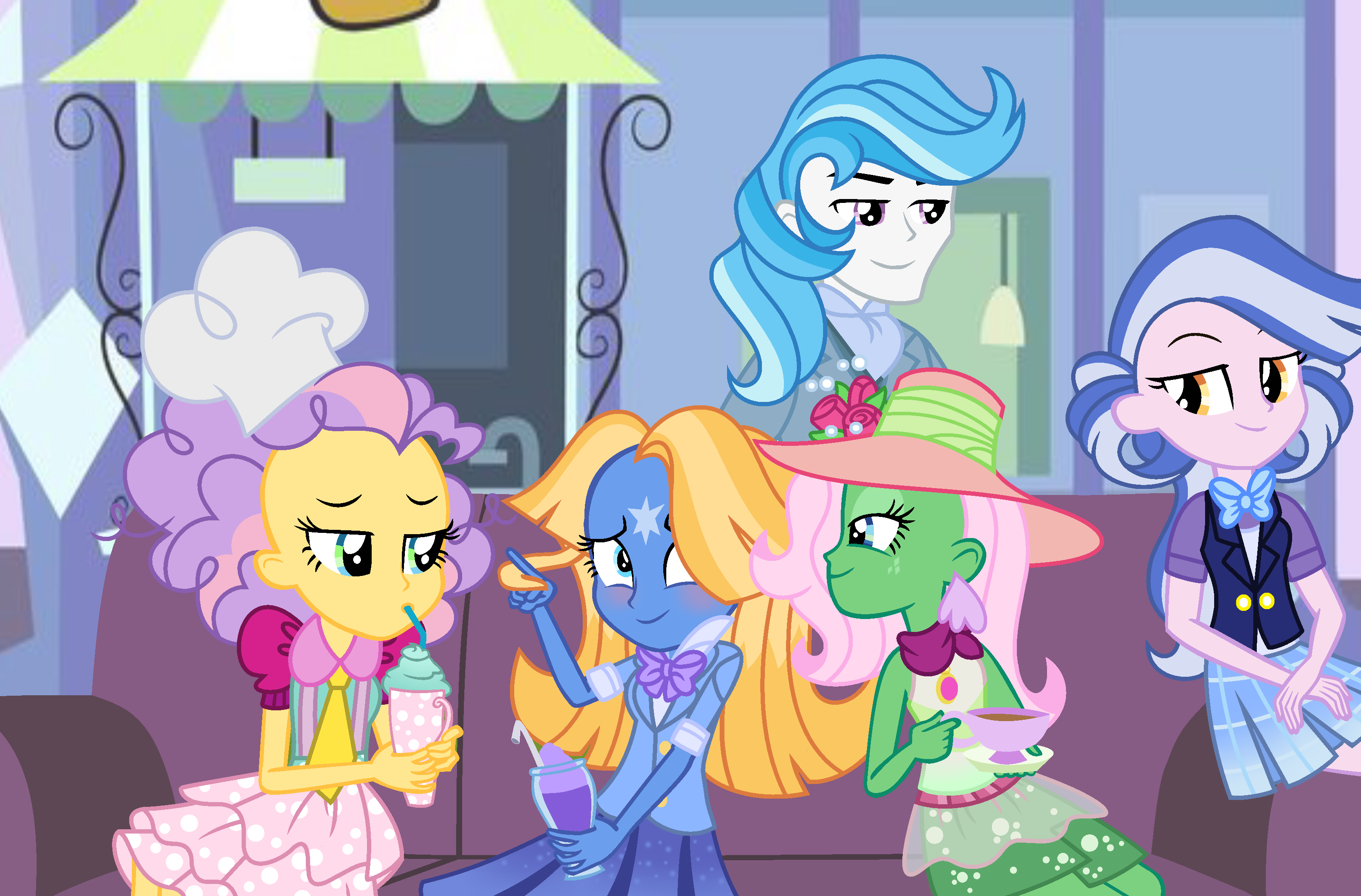 #3178715 - safe, artist:starvelvetyt, oc, oc only, oc:cheese balloon ...